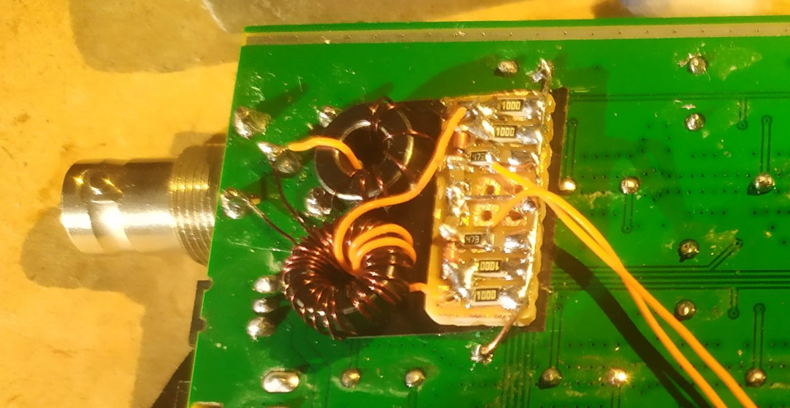 Adding an SWR meter to a chinese uSDX+ transceiver – SQ5BPF notes